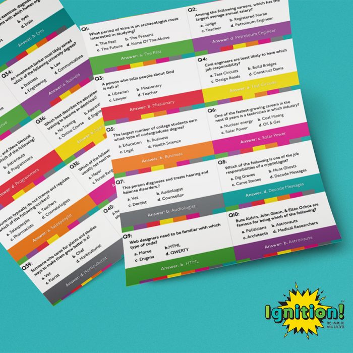 Ignition! Great Job! Card Game - Ignition!